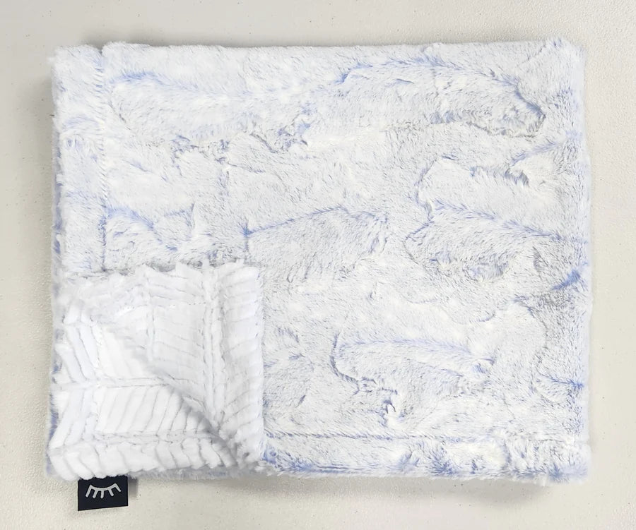 Frosted Waves Violet Blue Luxe Blanket – Confetti Shoppe